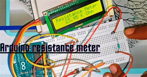 HOW TO MAKE RESISTANCE METER USONG ARDUINO ARDUINO OHM METER
