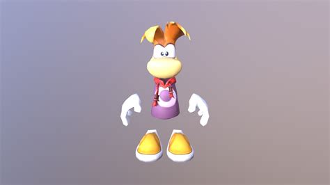 Rayman 3d Model Steam Workshoprayman Models Ntrjt