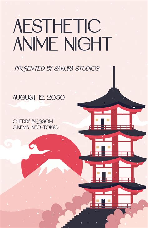 Free Aesthetic Poster Templates Editable And Printable