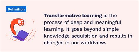 What Is Transformative Learning Definition Importance Steps To Practice Blog StudyCorgi