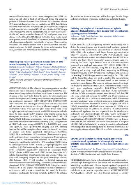 Pdf 267 Defining The Single Cell Transcriptomes Of Splenic Adaptive