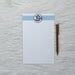 Personalized Monogram Notepad