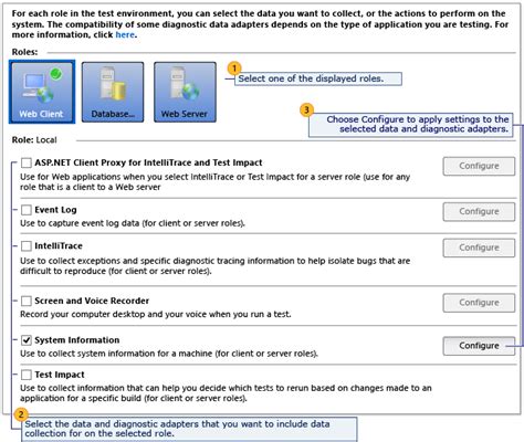 collect more diagnostic data tfs microsoft learn