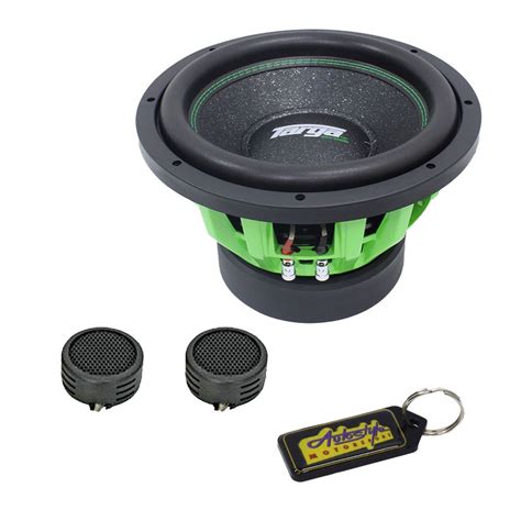 Targa 12 Python Series Dvc D2 28000w Subwoofer And Evo Tweeters And Key