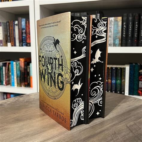 Fourth Wing Book Sprayed Edge Etsy