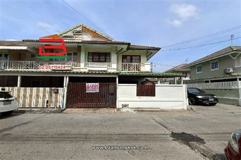 ทาวน์เฮาส์ หมู่บ้าน พฤกษา 13 เนื้อที่ 25 4 ตารางวา ใกล้ Big C คลองสาม ถนนรังสิต นครนายก ตำบลคลอง