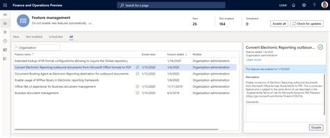 Electronic Reporting Er Destinations Finance And Operations Dynamics 365 Microsoft Learn