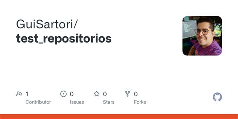 GitHub GuiSartori Test Repositorios