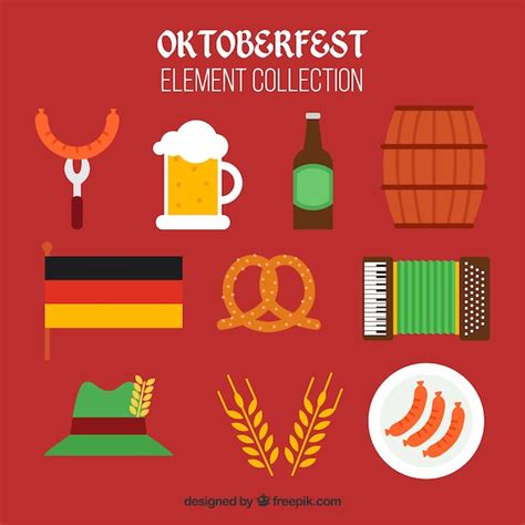 Free Vector Classic Elements Of German Party