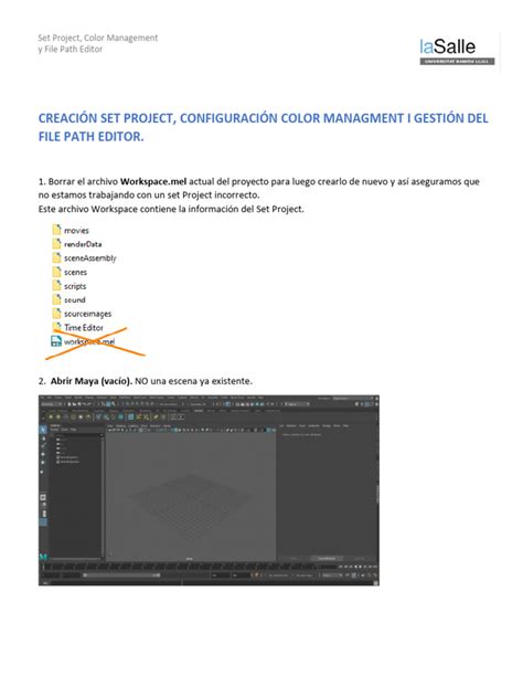 Maya Setproject Colormanagment Filepath Pdf Software Informática