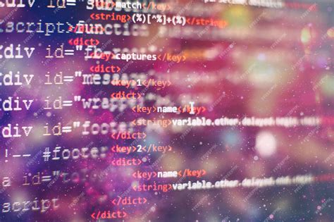 Premium Photo Software Developer Programming Code Abstract Computer