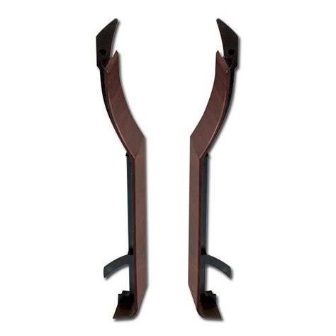 Rosewood UPVC Open V Cladding Joint Covers Mm