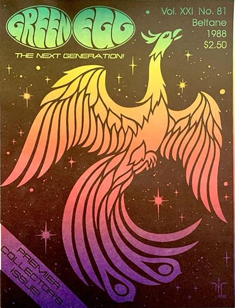 Green Egg Issue 81 Vintage Printed Green Egg Magazine