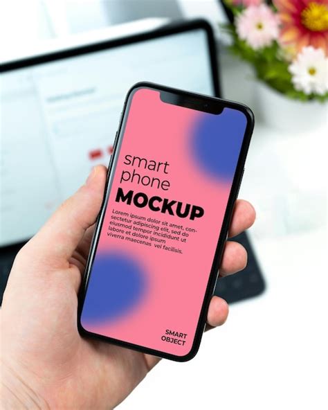 Premium Psd Premium Smartphone Mockup Smart Object Psd