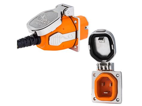 Smartplug 30 Amp Inlet And Female Cord Connector Combo Stainless Steel