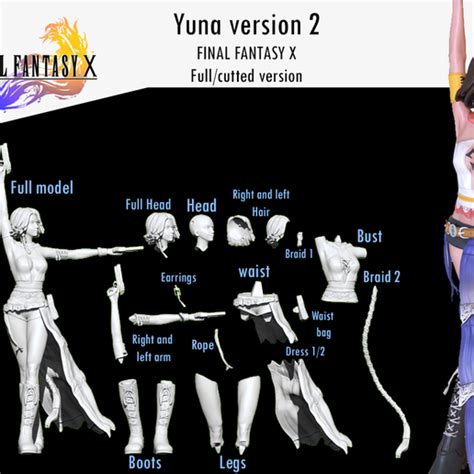 🫦 Diorama Final Fantasy X Tidus Yuna Yuna Ffx 2 Yuna Sexy