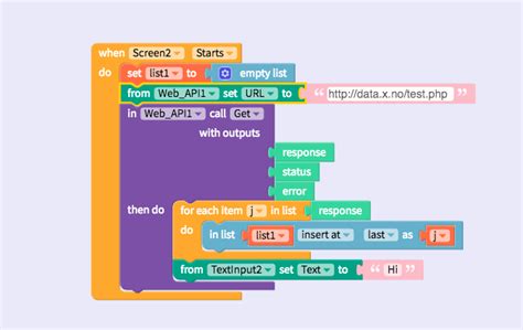 fetching information for a json php file questions about thunkable community