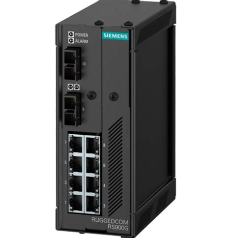 Siemens Rs900g Hi D 2sfp 8 Port Ruggedswitch Brand New 6g Controls