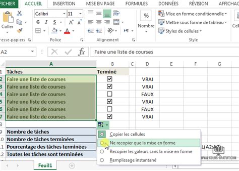 Tutoriel sur les Cases à Cocher dans Excel Insertion Manipulation et