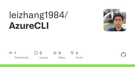 Github Leizhang1984azurecli