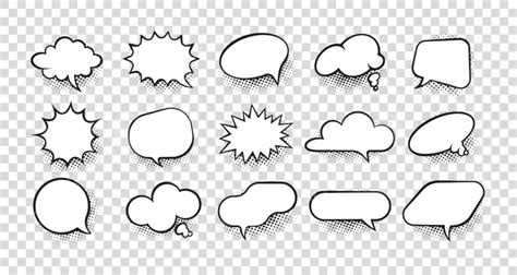 만화 말풍선 Png 일러스트 Psd 및 클립 아트에 대한 무료 다운로드 Pngtree
