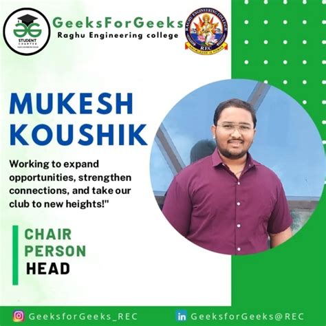 Gfg Campus Body Rec Meet The Masterminds Behind The Magic Presenting