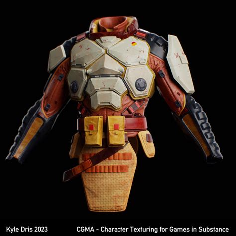 3d Character Design And Texturing For Games In Substance Cgma