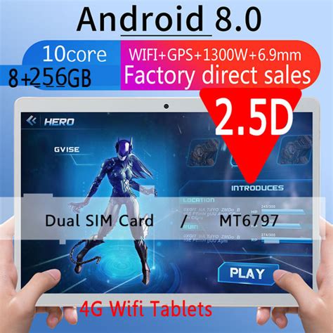 Adult Android Tablet Game Inch Ultra Thin Screen Gb Gb Screen With Large
