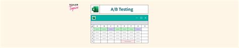 Ab Testing In Excel What Should You Use Scaler Topics