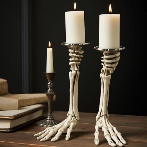 Premium Ai Image Halloween Skeleton Ghost