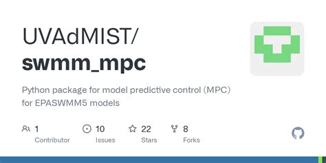 github uvadmist swmm mpc python package for model predictive control mpc for epaswmm5 models