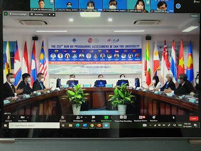 Johnson Ong Chee Bin Th AUN QA Programme Assessment At Can Tho University Vietnam