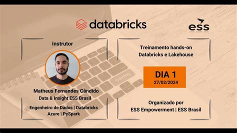 Treinamento Hands On Databricks E Lakehouse Dia 1 Youtube
