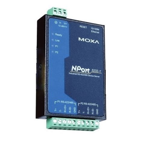 MOXA NPort 5232 T Serial To Ethernet Device Server Easy World Automation