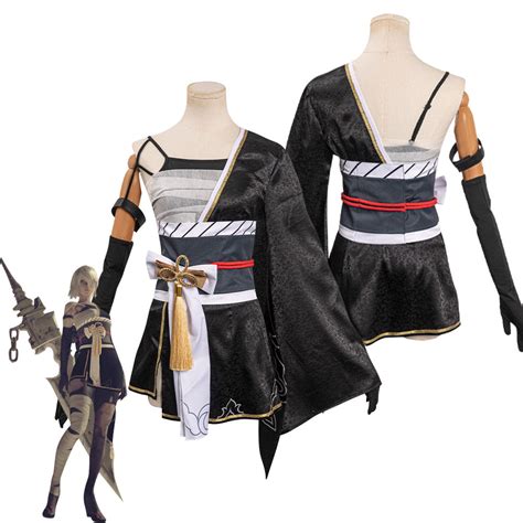 Nierautomata A2 Cosplay Costume Japanese Kimono Outfits Halloween C