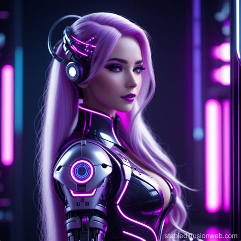 A Mechanical Rapunzel Stable Diffusion Online