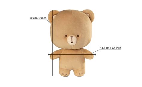 Milkmochabear Official Mocha Plush 7 Inch Authentic