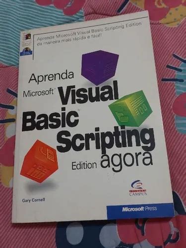 livro aprenda visual basic scripting agora com cd mercadolivre