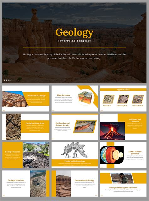 Free Geology Powerpoint Templates Printables