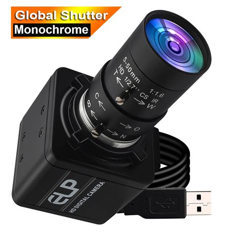 ELP Global Shutter Monochrome HD Webcam Fps P Fps P Fps P Fps P High
