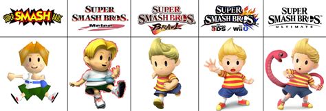 What If Lucas Was In All Smash Bros Games R Smashbrosultimate