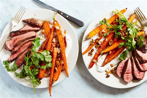 Cumin Steak Roasted Carrots With Cilantro Raisins And Cashews Marley Spoon