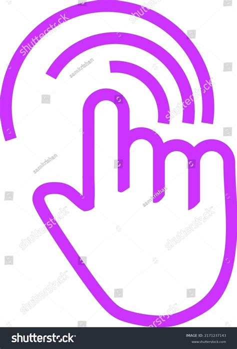 Computer Mouse Click Cursor Arrow Icons Stock Vector Royalty Free Shutterstock