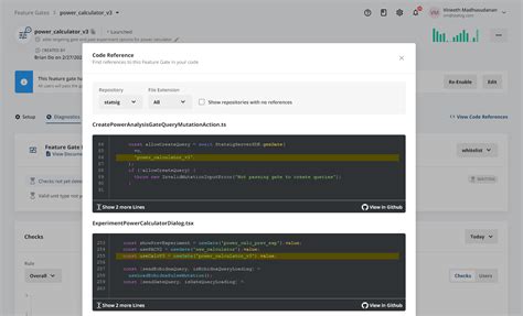 👩‍💻 Github Code References Statsig Product Updates
