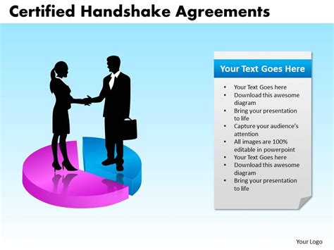 Certified Handshake Agreements Powerpoint Slides And Ppt Templates DB PowerPoint Presentation