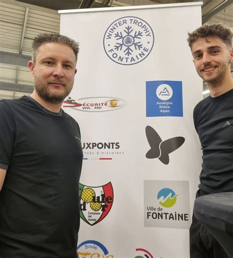 Sport Boules Winter Trophy Roffino Une Première En Maestro