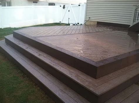 Backyard Floating Deck Ideas Freedom Fence And Home