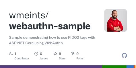 Github Wmeintswebauthn Sample Sample Demonstrating How To Use Fido2 Keys With Aspnet Core