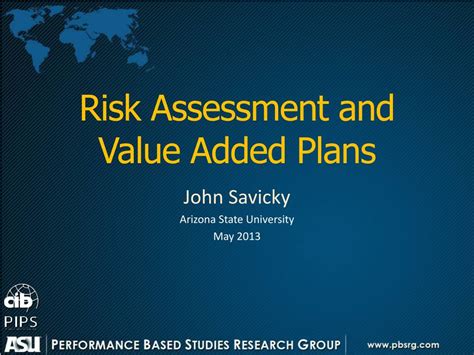 Ppt Risk Assessment And Value Added Plans Powerpoint Presentation