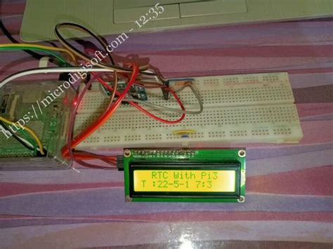 Interfacing Rtc Ds1307 Module With Raspberry Pi Using Python